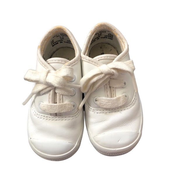 Keds | Shoes | Keds White Leather Sneaker Infant 4 | Poshmark